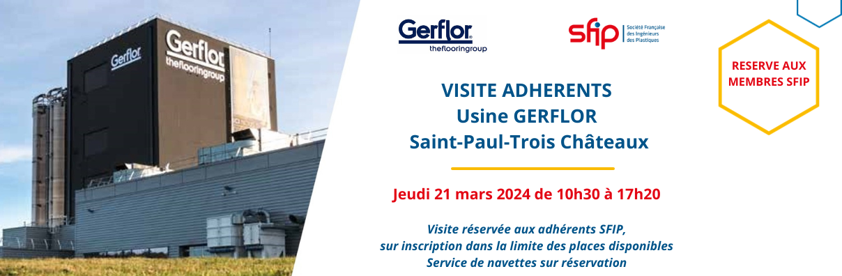 SFIP | Visite adhérent SFIP – Visite de l’usine GERFLOR – Saint-Paul ...